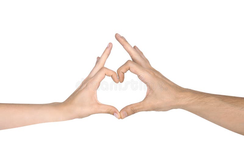 Two Hands Gestures stock image. Image of four, high - 124386015