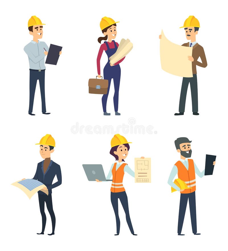 Female Civil Engineer Stock Illustrations – 978 Female Civil Engineer ...