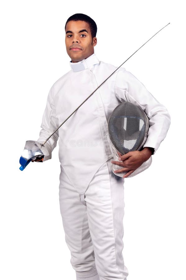 Fencing stock image. Image of fighting, costume, activity - 29868317