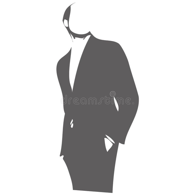 Male Figure Vector Illustration Stock Vector - Illustration of vector ...