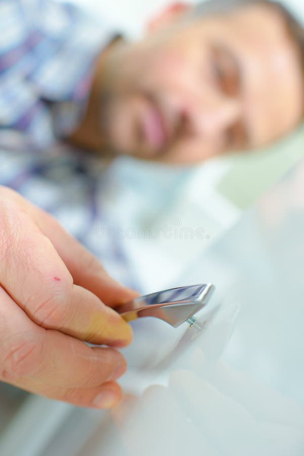 Male fitting a handle stock photo. Image of angle, mechanism - 118386036