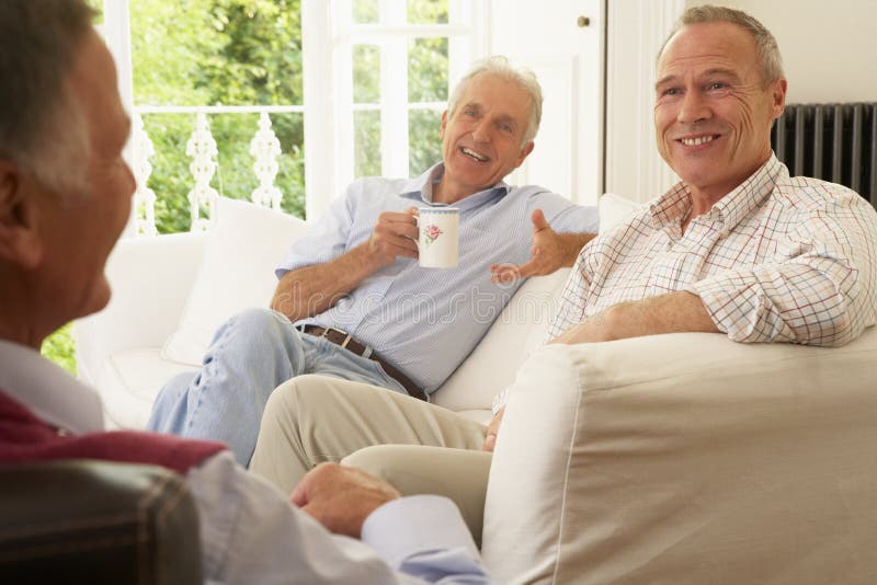 Two Young Male Friends at a Playground Smiling Stock Photo - Image of ...