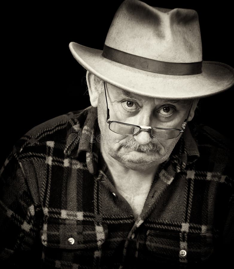 Male grumpy portrait stock photo. Image of portrait, shot - 14631550