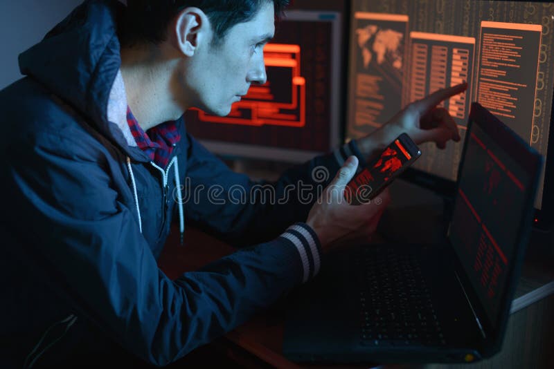237 Computer Hacker Pointing Finger Stock Photos - Free & Royalty-Free ...