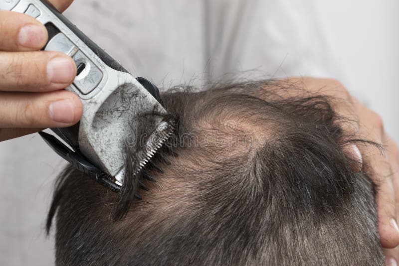 Male Haircut Machine in Salon Stock Photo - Image of dark, white: 219180972