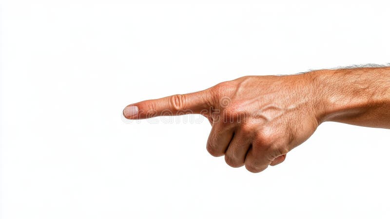 729 Index Finger Pointing Forward Stock Photos - Free & Royalty-Free ...