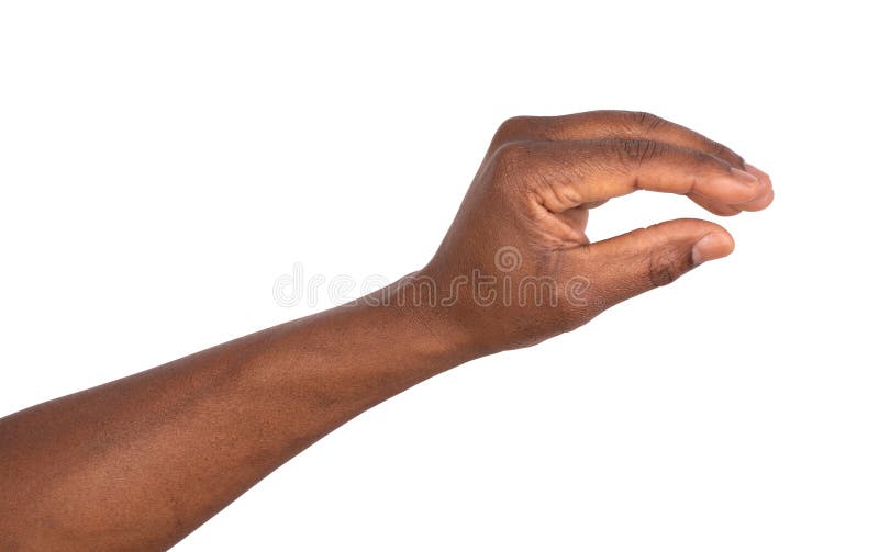 African American Hand Holding Small Object Stock Photos - Free ...