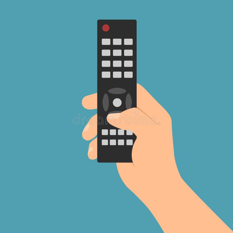 Tv Remote Press Stock Illustrations – 328 Tv Remote Press Stock ...