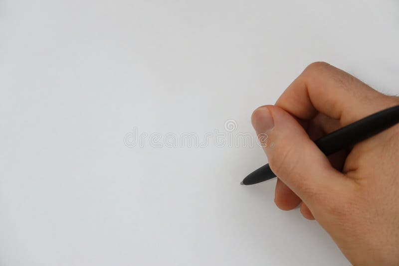 Male Hand Wearing a Blue Nitrile Rubber Glove Stock Image - Image of ...