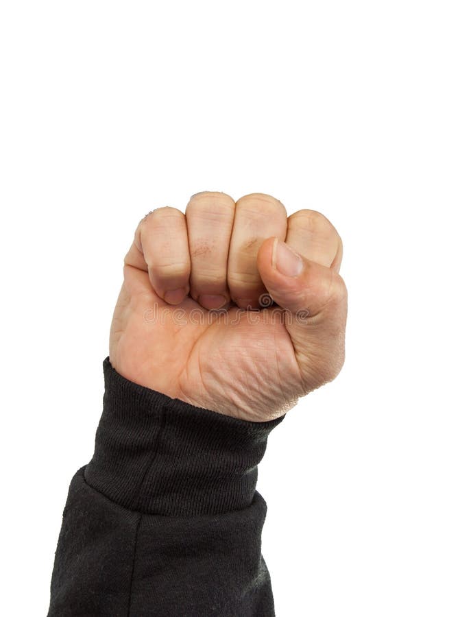 Male hand isolated stock photo. Image of pointing, closeup - 34953442
