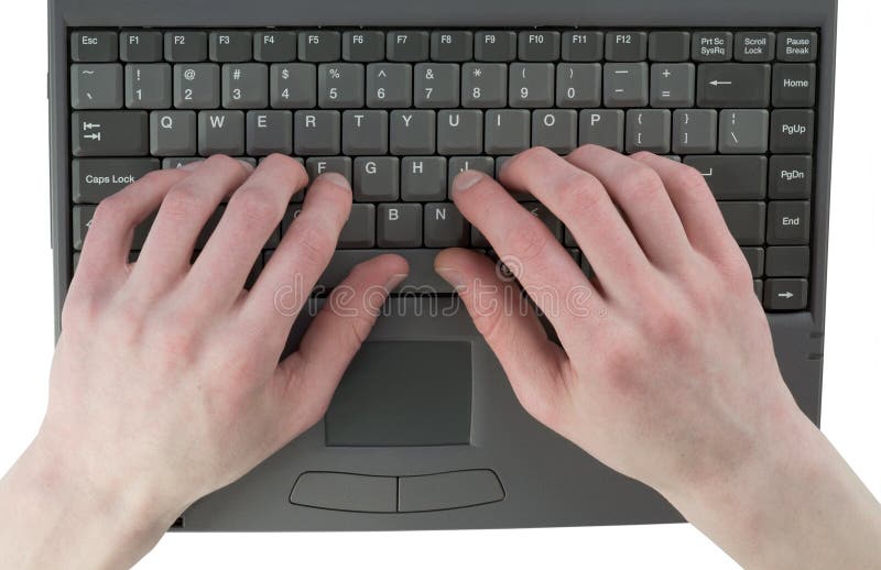 Hand Keyboard Computer Business Stock Photo - Image of code, computer ...