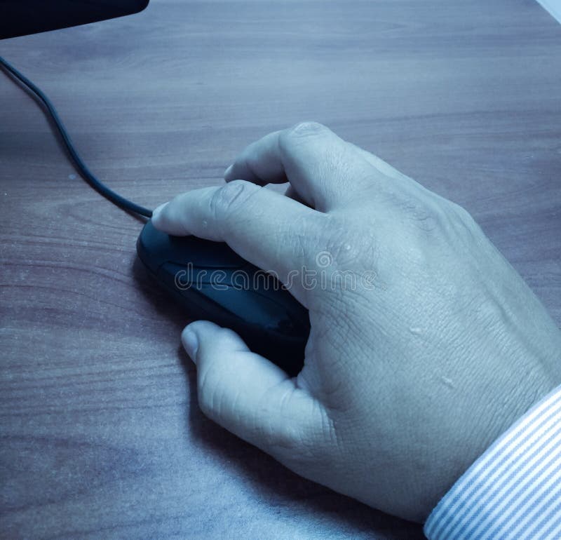 Professional Man Manipulating a Futuristic Network Graphic Stock Photo ...