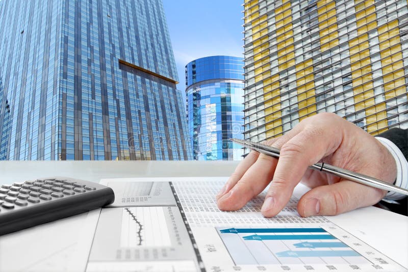 Male Hand with Pen stock image. Image of finance, manager - 28047045