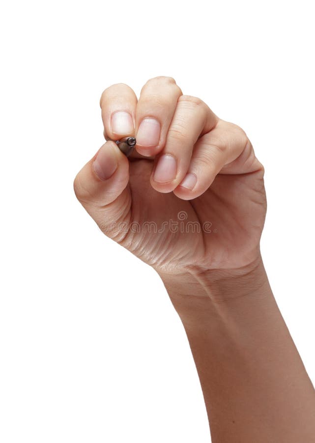 Male Hand Pushing on Touch Screen Interface Stock Image - Image of ...