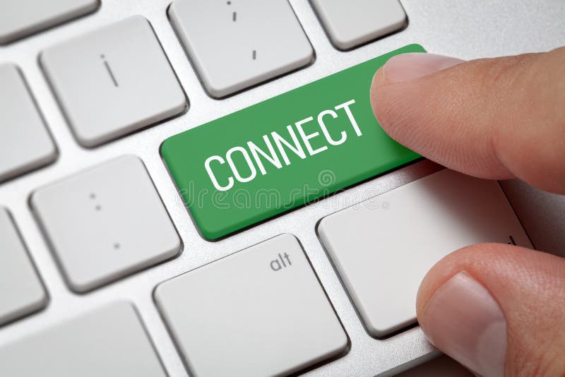Connect , Keyboard Button Enter Symbol Stock Photo - Image of keyboard ...