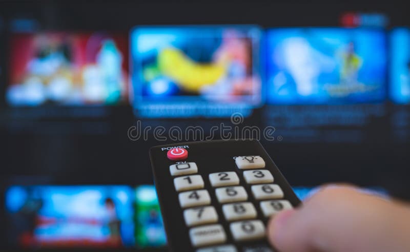 Smart TV. stock photo. Image of personalize, industry - 112974852