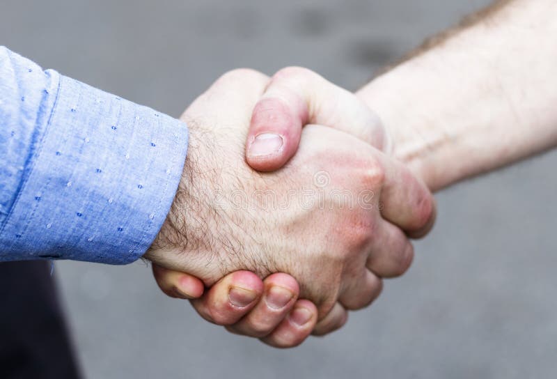 Male Hand Squeezes the Other Hand. Daylight Stock Photo - Image of ...