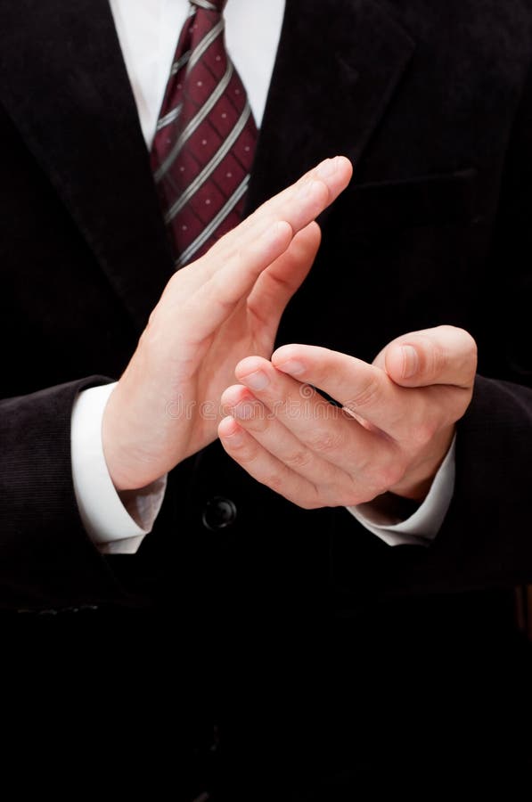 557 Male Hands Clapping Black Stock Photos - Free & Royalty-Free Stock ...
