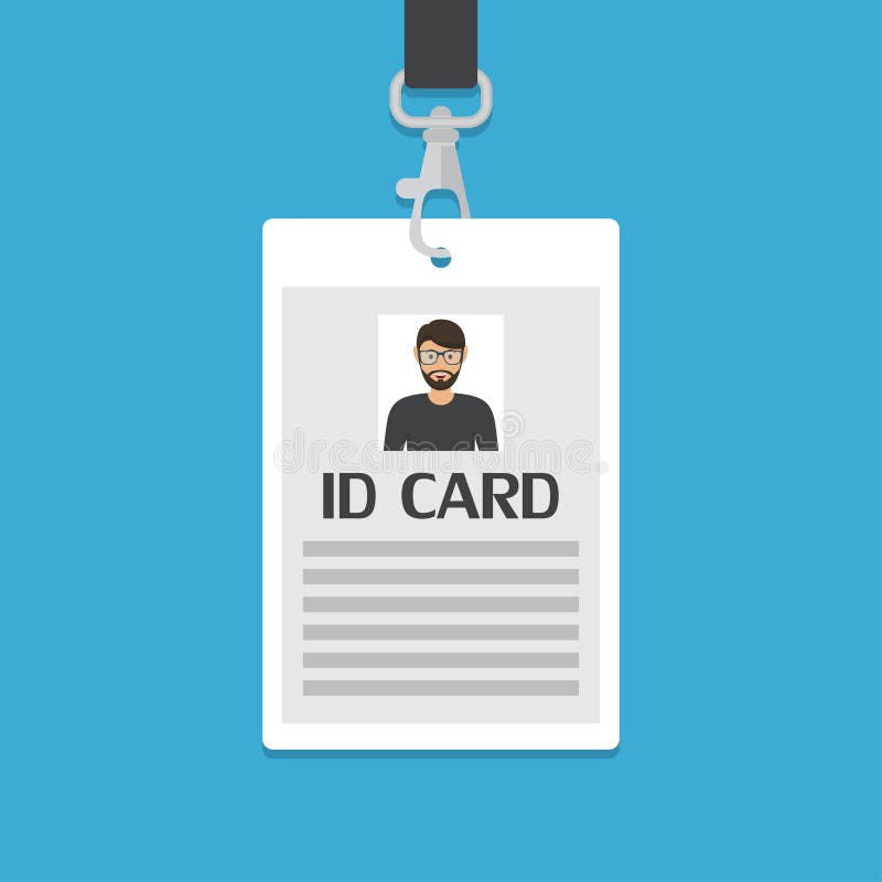 Male Id Card Photo Stock Illustrations – 1,592 Male Id Card Photo Stock ...