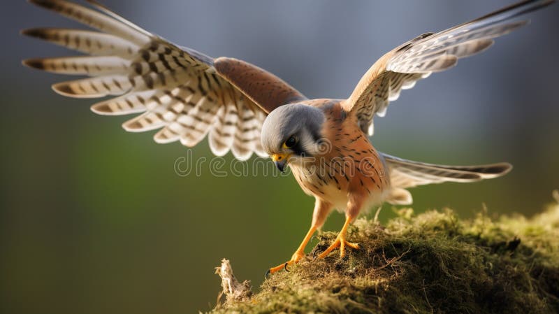 A Male Kestrel Hunting Mice. Male Lesser Kestrel Brring Different Food ... A Male Kestrel Hunting Mice. Male Lesser Kestrel Brring Different Food ...