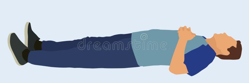 Lying down silhouette stock illustration. Illustration of shape - 110787618