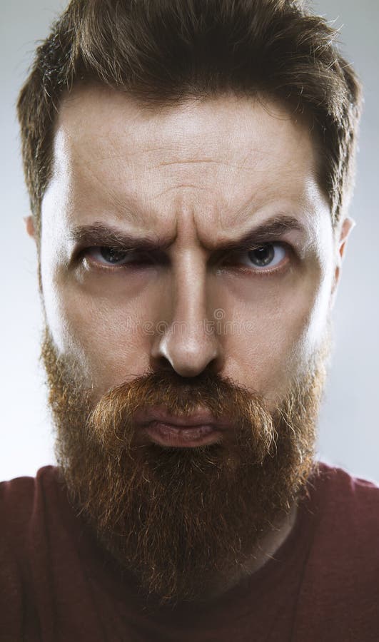 Male Making Funny Silly Face Stock Image - Image of head, studio: 71975309