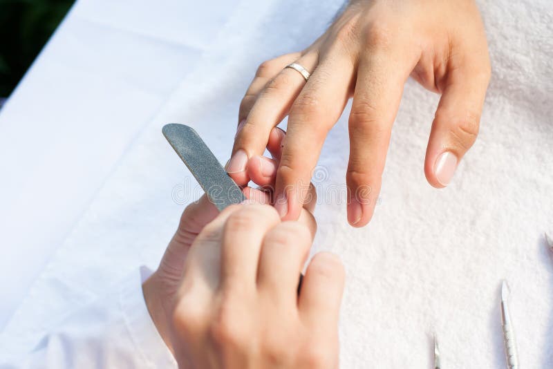 Male Manicure Stock Images - Image: 31252794