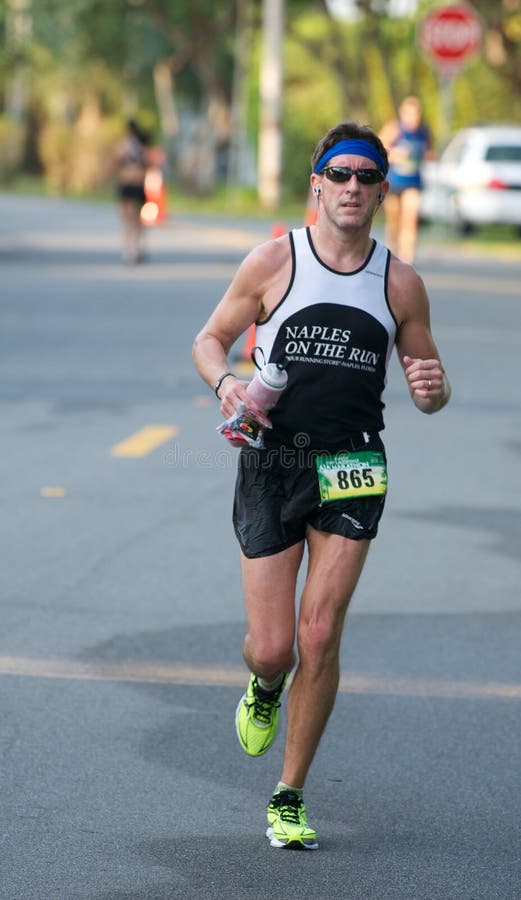 Male Marathon Runner editorial stock photo. Image of runners - 23443163