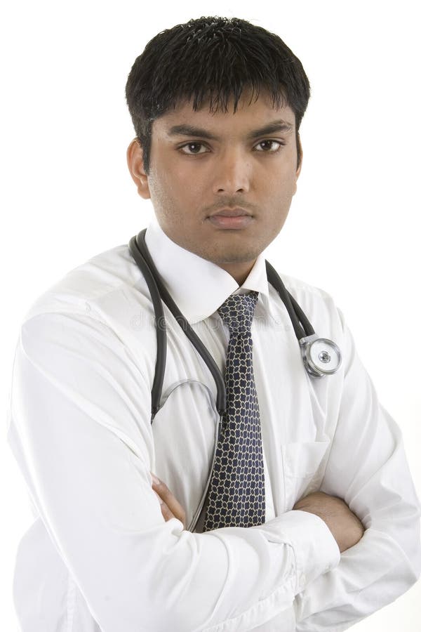 Male Medical Doctor Welcome You with Handshake Stock Photo - Image of ...