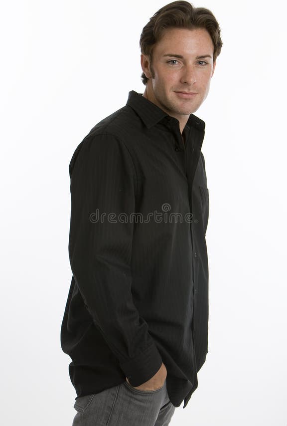 Male Model stock image. Image of young, isolated, face - 10819713