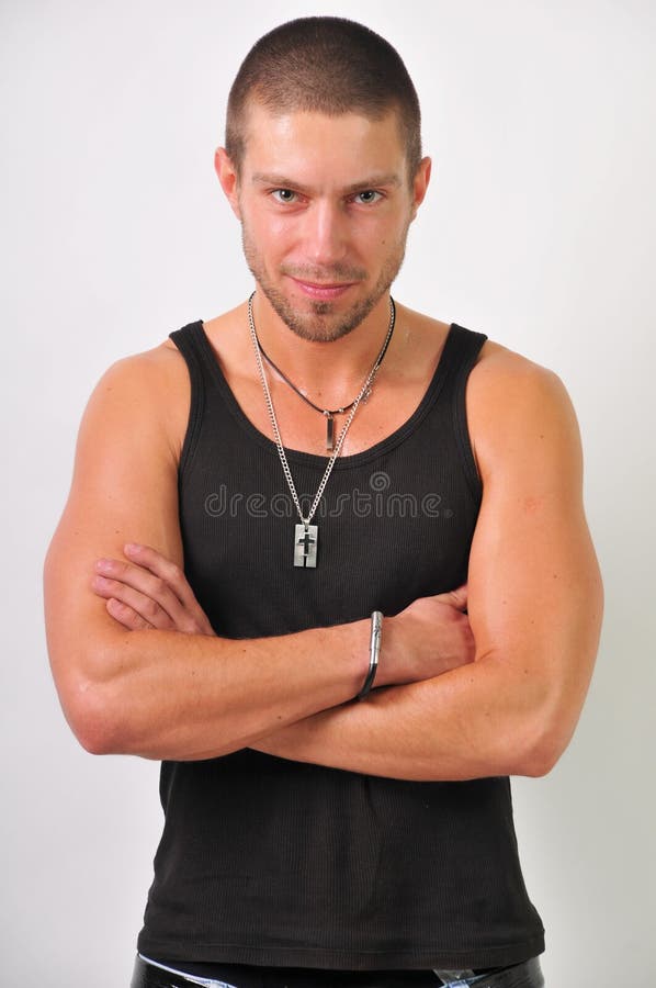 Male model stock image. Image of young, strong, fitness - 15392863