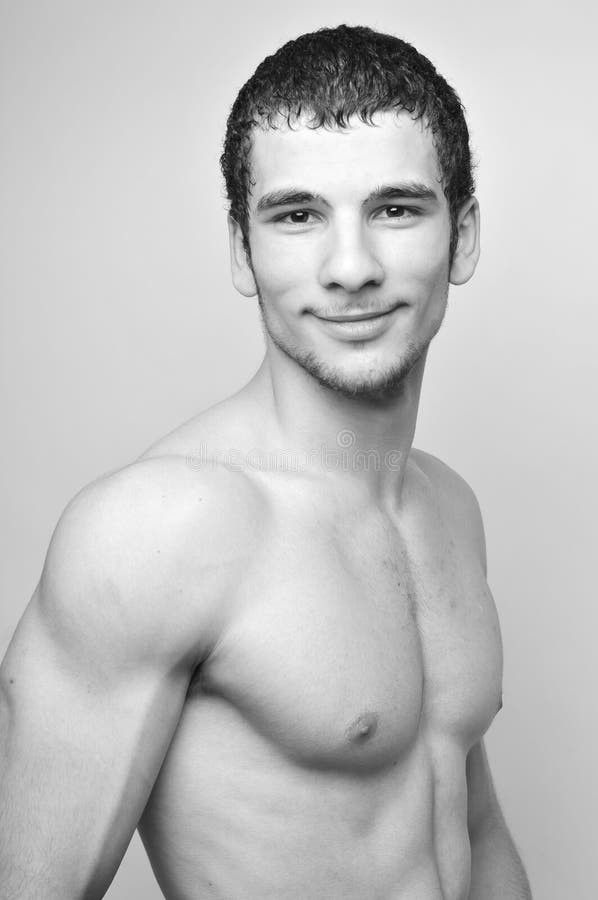 Smiling male model stock image. Image of expression, mood - 24481063