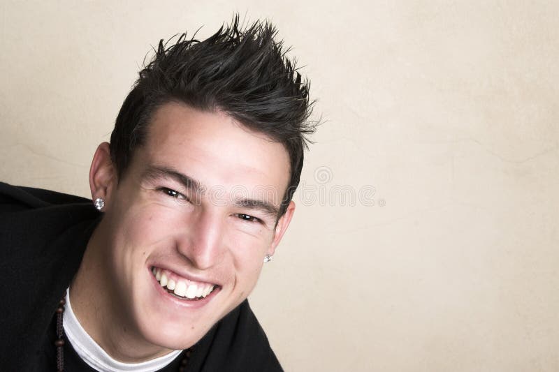 Male Model stock image. Image of hair, approachable, eyes - 6400163