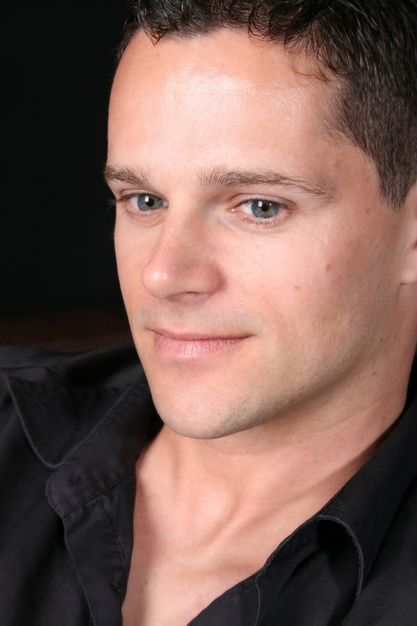 Smiling Male Model stock photo. Image of fashion, kind - 5713408