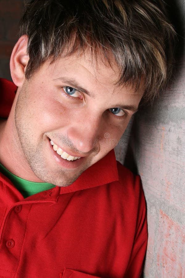 Relaxed Male Model stock image. Image of daytime, model - 3500263