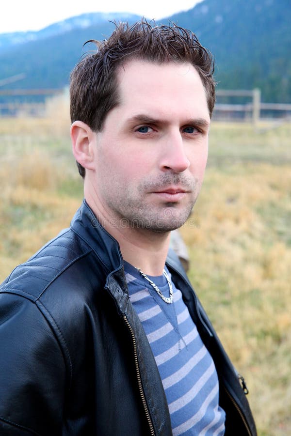 Male model stock photo. Image of brown, caucasian, attractive - 36300920