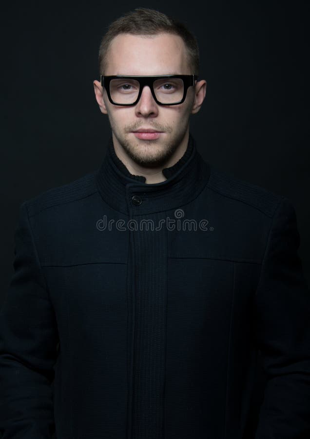 Trendy male model stock photo. Image of portrait, people - 101392282