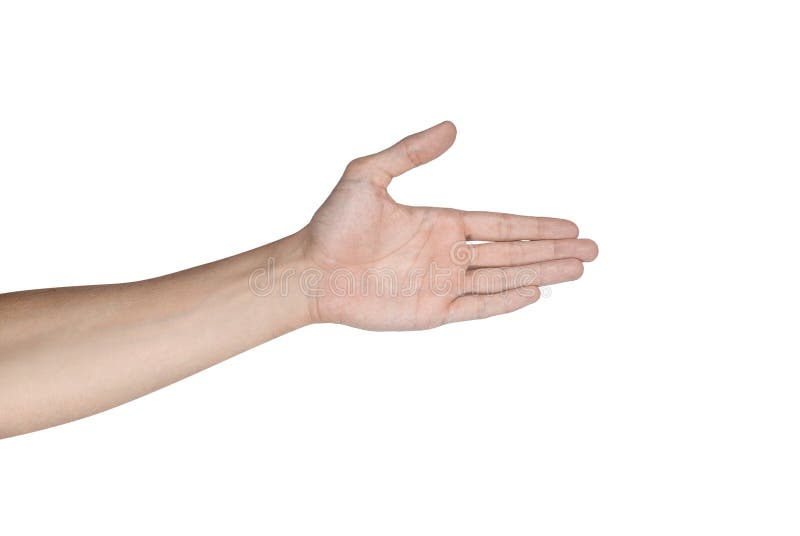 One Hand Gestures stock image. Image of hello, hand - 124385687