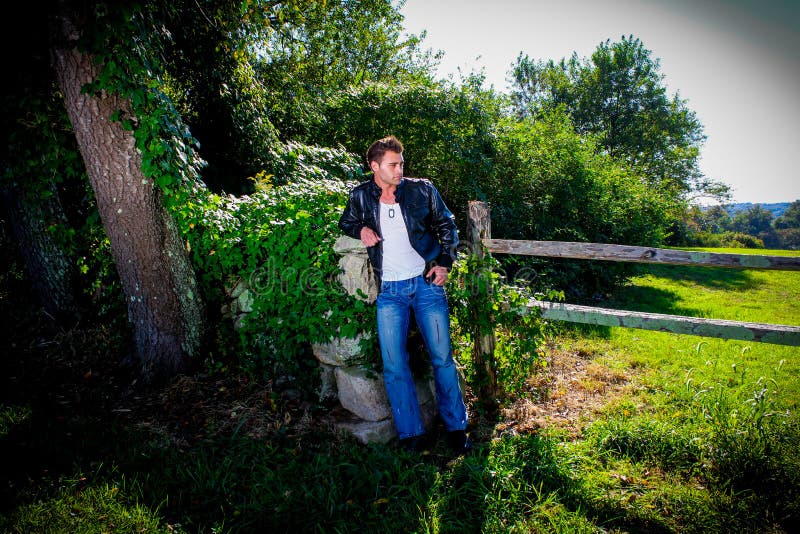 Model Leaning on a wall. stock image. Image of lingerie - 36374569