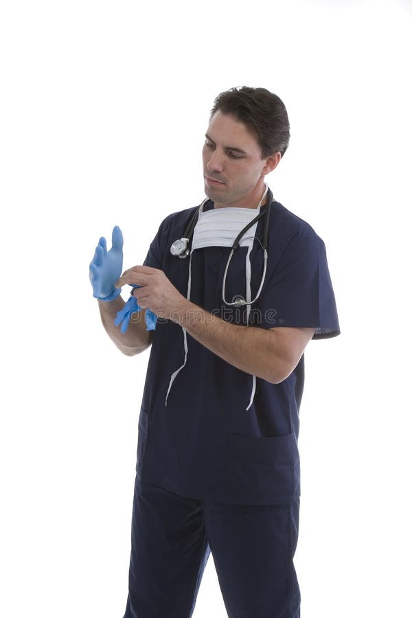 Male in Scrubs stock photo. Image of male, india, nurse - 3740096