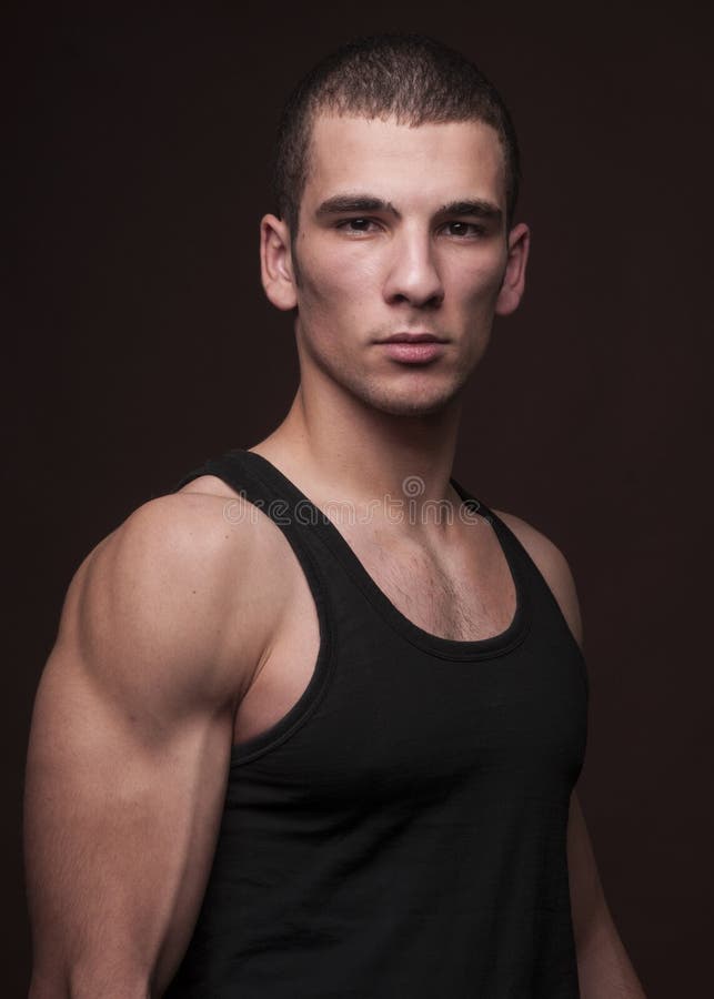 Male model stock image. Image of bodybuilder, cute, expression - 82680027