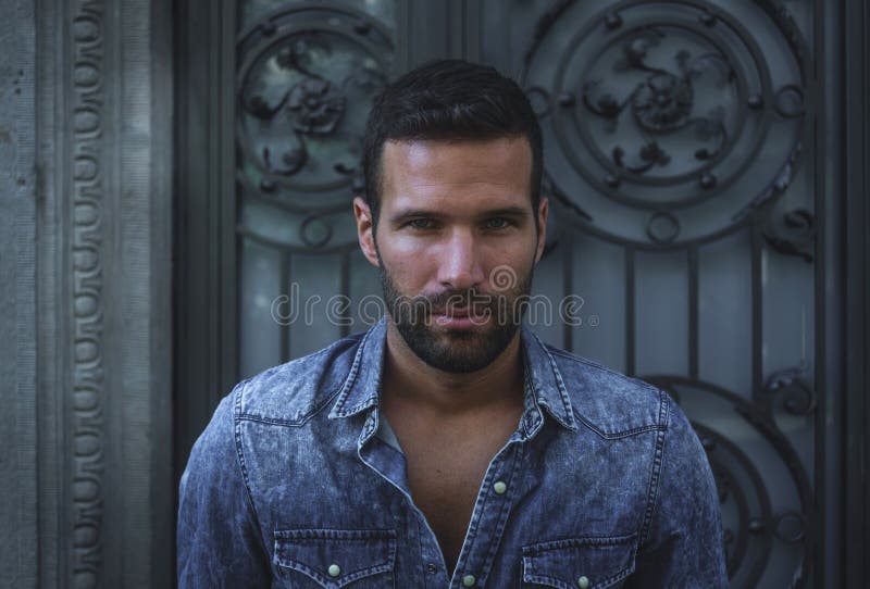 Male model portrait stock photo. Image of student, modern - 67382066