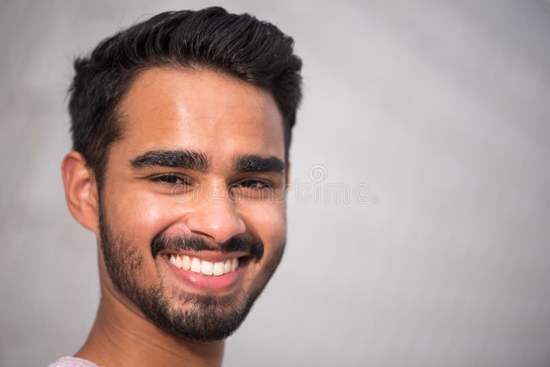 Male Model Posing in Font of White Modern Building Stock Image - Image ...
