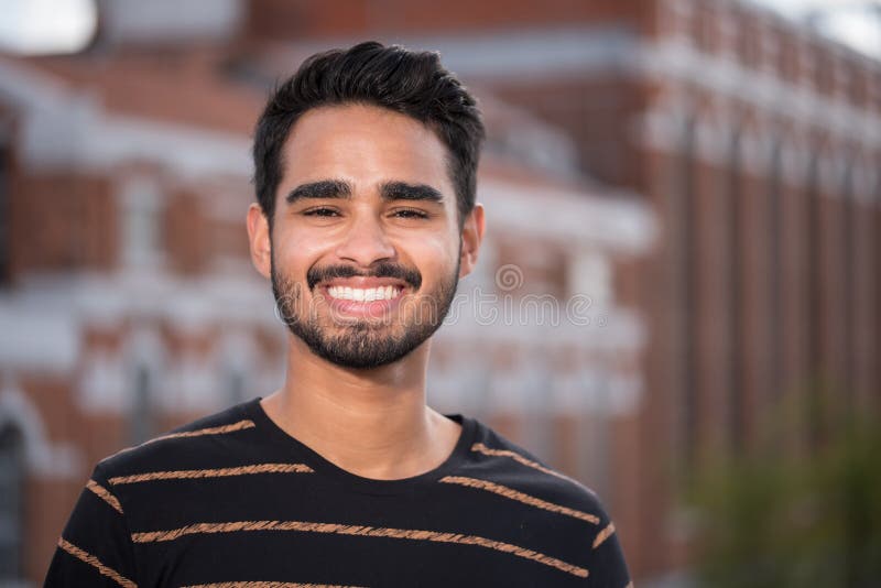 Male Model Posing in Front of Old Industrial River Stock Photo - Image ...