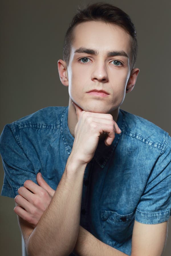 Male model posing stock image. Image of face, black, body - 75520253