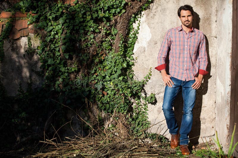 Male model standing up stock image. Image of good, creeper - 51890351