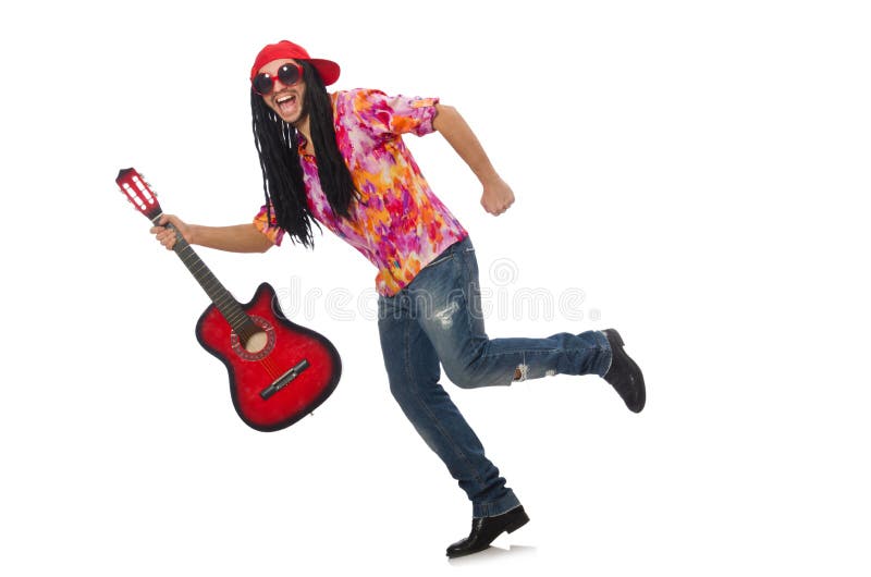 Running musician stock image. Image of handsome, musician - 13800149