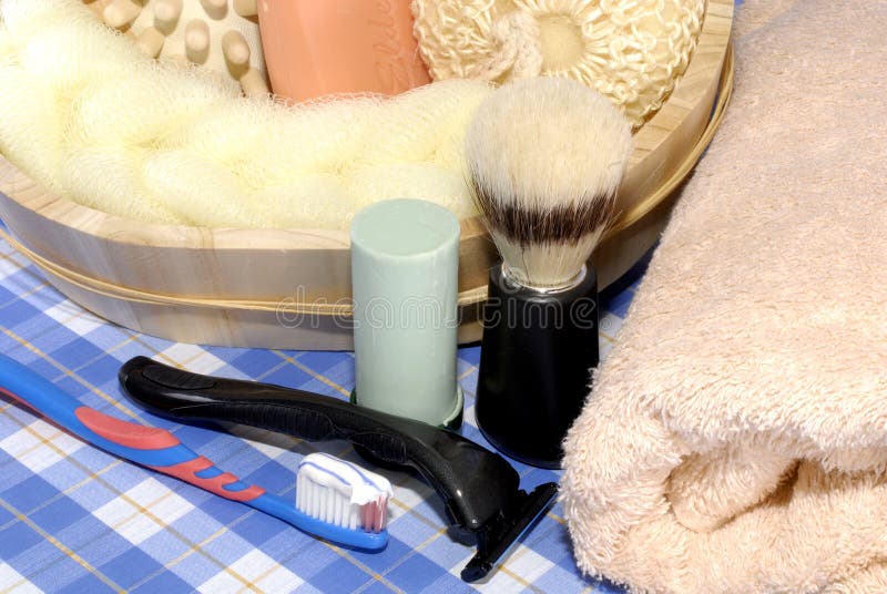Male Personal Hygiene Tools Stock Photo - Image of shaving, razor: 2278968
