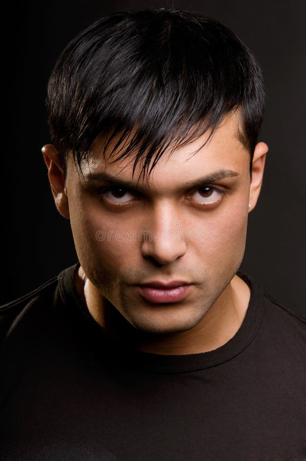 The male portrait. stock photo. Image of portrait, attractive - 13478822