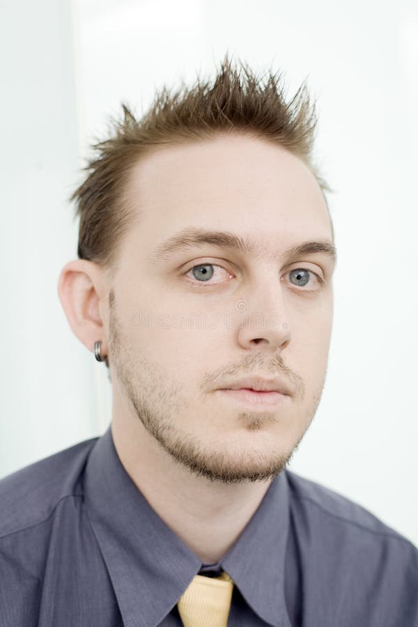 Male Portrait stock image. Image of eyes, masculine, stare - 13193397